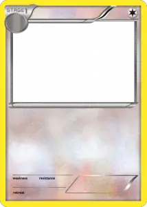 Free Printable Pokémon Trading Card Templates (PNG-PDF-JPG)